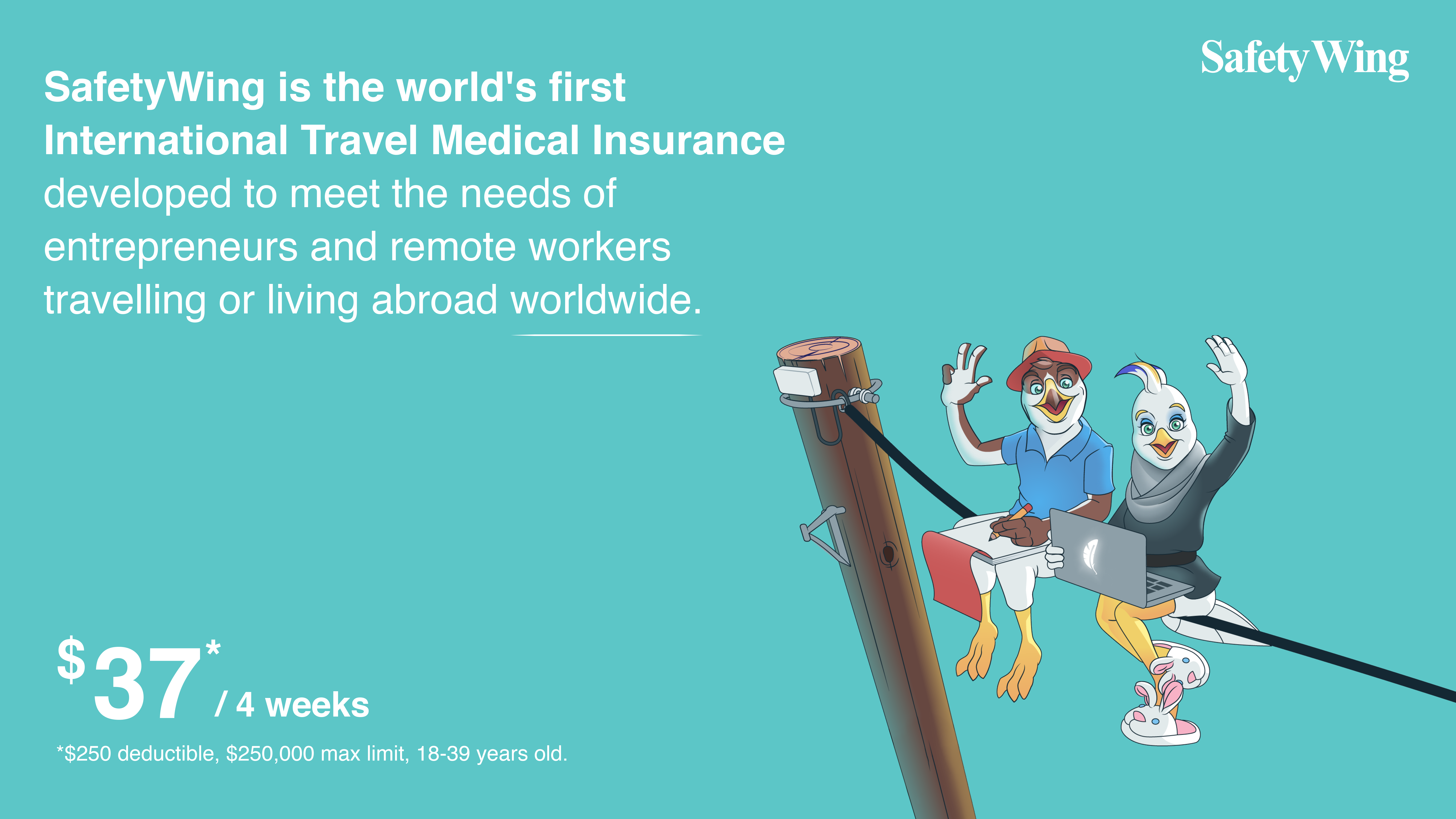 SafetyWing review: long term travel insurance for digital nomads ...